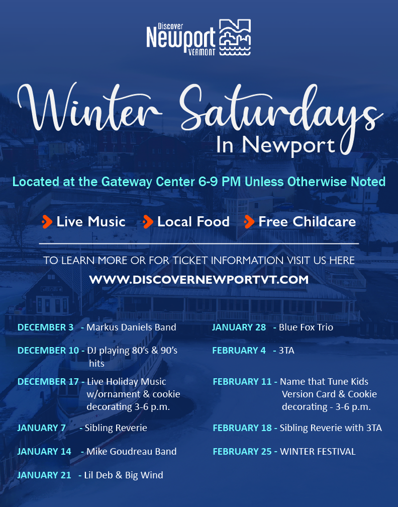 Winter Saturdays in Newport - Discover Newport Vermont
